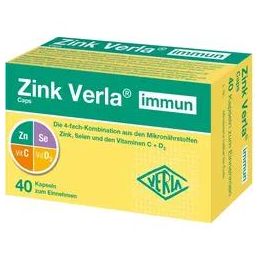 Zink VERLA immun Caps 40 St