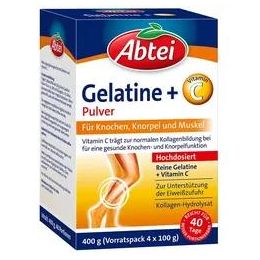 Abtei Gelatine Pulver plus Vitamin C 400 g