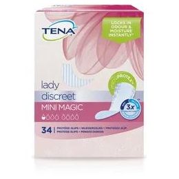TENA Discreet Mini Magic Inkontinenz Slipeinlagen 34 St