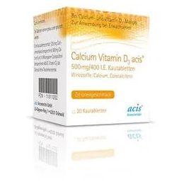 CALCIUM VITAMIN D3 acis 500 mg/400 I.E. 100 St