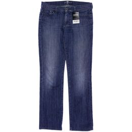 7 For All Mankind Damen Jeans, blau, Gr. 28