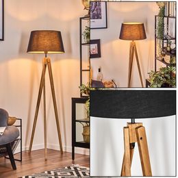 hofstein Bassagoda Stehleuchte 45 cm Naturfarben, 1-flammig