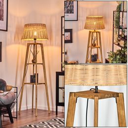 hofstein Cavaca Stehleuchte 45 cm Naturfarben, 1-flammig