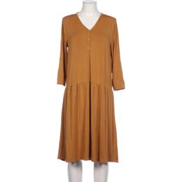 hessnatur Damen Kleid, orange, Gr. 42