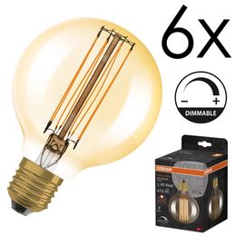 hofstein E27 6er Set 5,8 Watt 2200 Kelvin 470 Lumen