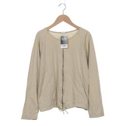 hessnatur Damen Strickjacke, beige, Gr. 42