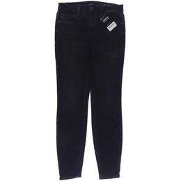 Massimo Dutti Damen Jeans, schwarz, Gr. 36