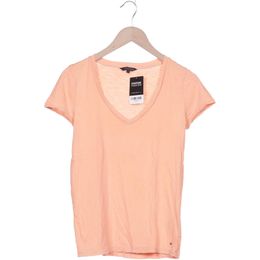 Tommy Hilfiger Damen T-Shirt, orange, Gr. 36