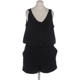 Mango Damen Jumpsuit/Overall, schwarz, Gr. 34