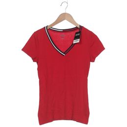 Tommy Hilfiger Damen T-Shirt, rot, Gr. 36