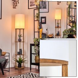 hofstein Hamaa Stehleuchte 26 cm Naturfarben, 1-flammig