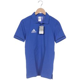 Adidas Herren Poloshirt, blau, Gr. 46