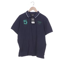 Hackett London Herren Poloshirt, marineblau, Gr. 56