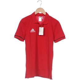 Adidas Herren Poloshirt, rot, Gr. 46