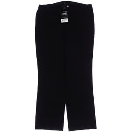 Ulla Popken Damen Stoffhose, schwarz, Gr. 24