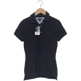 Tommy Hilfiger Damen Poloshirt, marineblau, Gr. 34