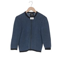 Cos Damen Strickjacke, blau, Gr. 36