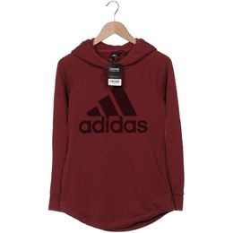 Adidas Damen Kapuzenpullover, bordeaux, Gr. 34