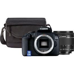 Canon Spiegelreflexkamera "EOS 2000D Kit" Fotokameras inkl. EF-S 18-55 IS II Objektiv schwarz Spiegelreflexkameras Bestseller