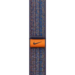 45mm Game Royal/Orange Nike Sport Loop - Blau