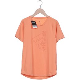 Adidas Damen T-Shirt, orange, Gr. 34