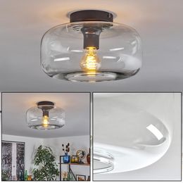 hofstein Boza Deckenleuchte Glas 28 cm Klar, 1-flammig