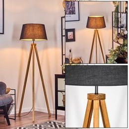 hofstein Bassagoda Stehleuchte 45 cm Naturfarben, 1-flammig