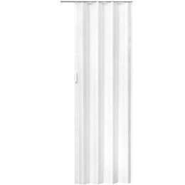 TecTake&reg; Faltt&uuml;r, Doppelwandprofil mit Schiebegriff, mit Magnetverschluss, 80 x 203 cm