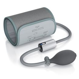 Medicinalis Blutdruckmessgerät Oberarm mit Bluetooth - für App AirBP - Blutdruck und Pulsmessung - 2 Benutzer - Universalmanschette 22 - 42 cm