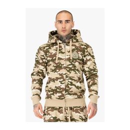 BEN LEE BENLEE Herren Kapuzensweatjacke mit Rei&szlig;verschluss normale Passform FRASEN