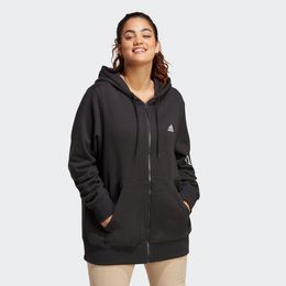 adidas Sportswear Große Größen: Outdoorjacke, schwarz-weiß, Gr.52/54