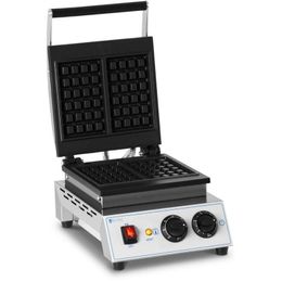 ROYAL CATERING Waffeleisen belgisches Waffeleisen Waffelmaschine rechteckig 1.500 w