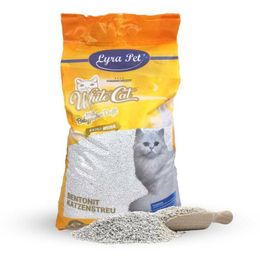 15 Liter LYRA PET White Cat® Katzenstreu Bentonit mit Babypuderduft