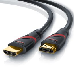 CSL 8k HDMI Kabel 2.1, 4K Ultra HD, UHD, Full HD, 3D, ARC, High Speed mit Ethernet, HDMI Typ A - 15m