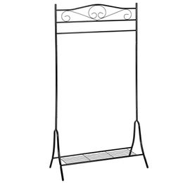 TecTake® Kleiderständer, Antik-Look, standfest, 90 x 44 x 173 cm