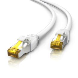 PRIMEWIRE LAN-Kabel CAT.7, RJ-45 (Ethernet), Gigabit Ethernet S/FTP Netzwerkkabel, 10000 Mbit/s, Patchkabel - 30m