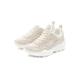 Lascana Sneaker beige Gr. 36 für Damen