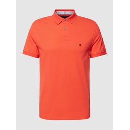 Tommy Hilfiger Poloshirt mit Label-Stitching