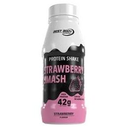 Protein Shake - RTD - Strawberry Smash - 500 ml PET Flasche