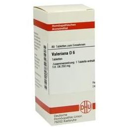 DHU-Arzneimittel Valeriana D 6 Tabletten 80 St