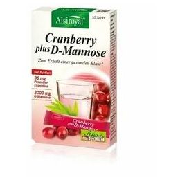Alsiroyal Cranberry plus D-Mannose 10 Sticks 23,5 g