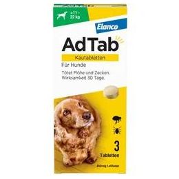 AdTab 450 mg Kautabletten Hunde >11-22 kg 3 St