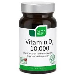 Nicapur Vitamin D3 10.000 Kapseln 60 St