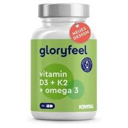 gloryfeel Vitamin D3 + K2 & Omega 3 - 5.000 I.E. 90 St