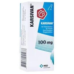 Intervet Karsivan Filmtabletten 100 mg Hunde 60 St