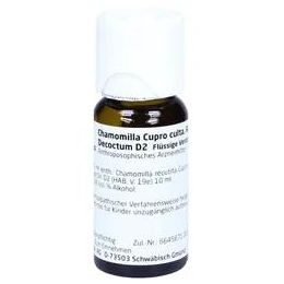 Weleda Chamomilla Cupro Culta Radix D 2 Dilutio 50 ml