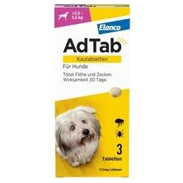 AdTab 112 mg Kautabletten Hunde >2,5-5,5 kg 3 St