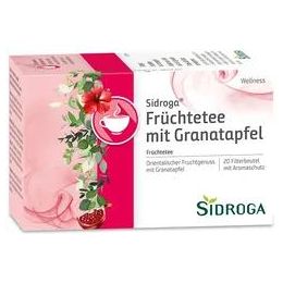 Sidroga Wellness Früchtetee m.Granatapfe 20X2,0 g