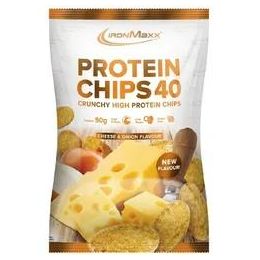 IronMaxx Protein Chips 40 Salt&Vinegar 250 g