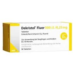 Dekristol Fluor 500 I.E./0,25 mg Tabletten 90 St